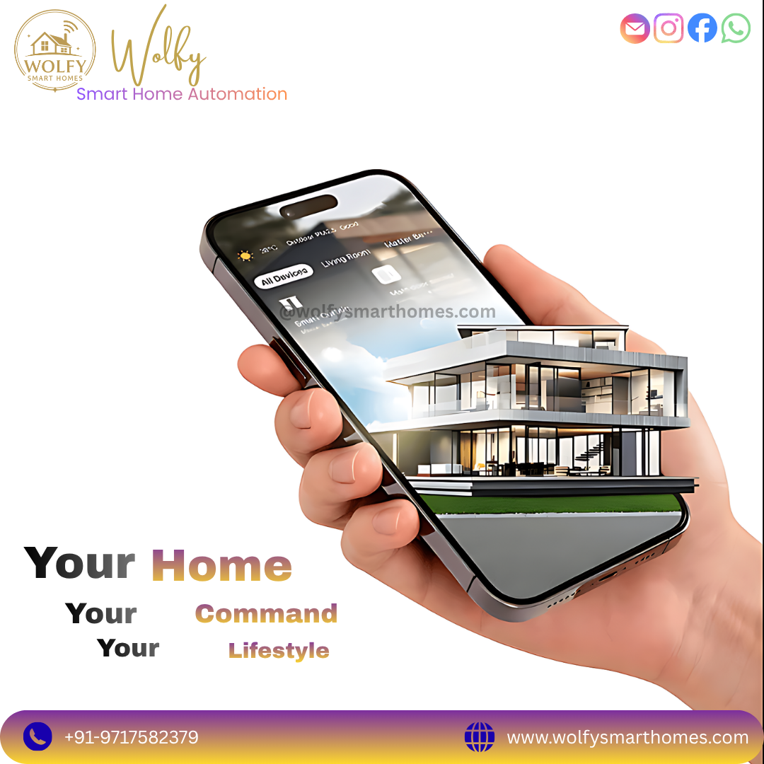 Smart Home Automation System Project in Delhi/NCR | Wolfy Smart Homes